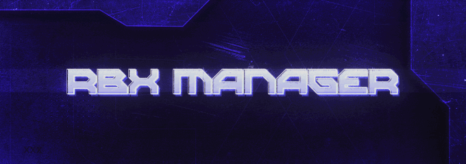 Rbx Manager